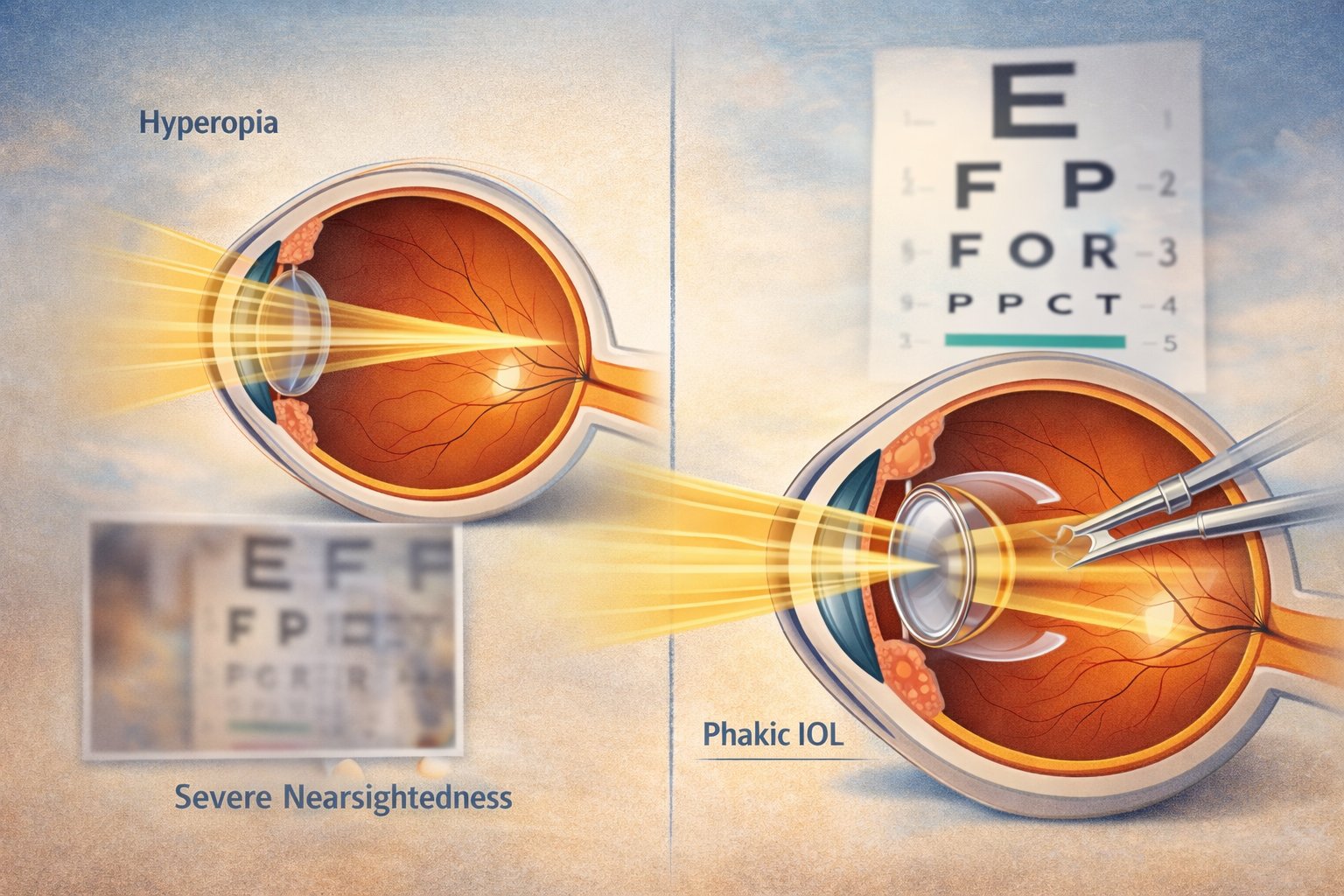 An Advantage of Phakic Lenses: The Reversibility | Eyecryl Phakic IOL